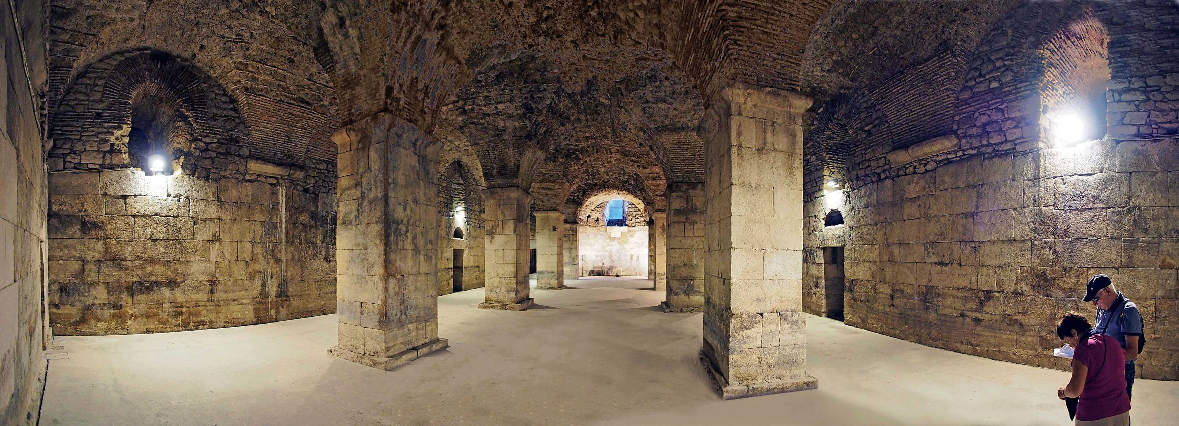 Visit Split | Diocletian's Palace Basement Halls